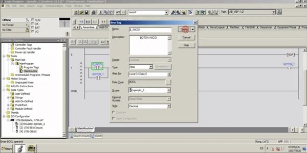 Como agregar un alias a un Tag en Studio 5000